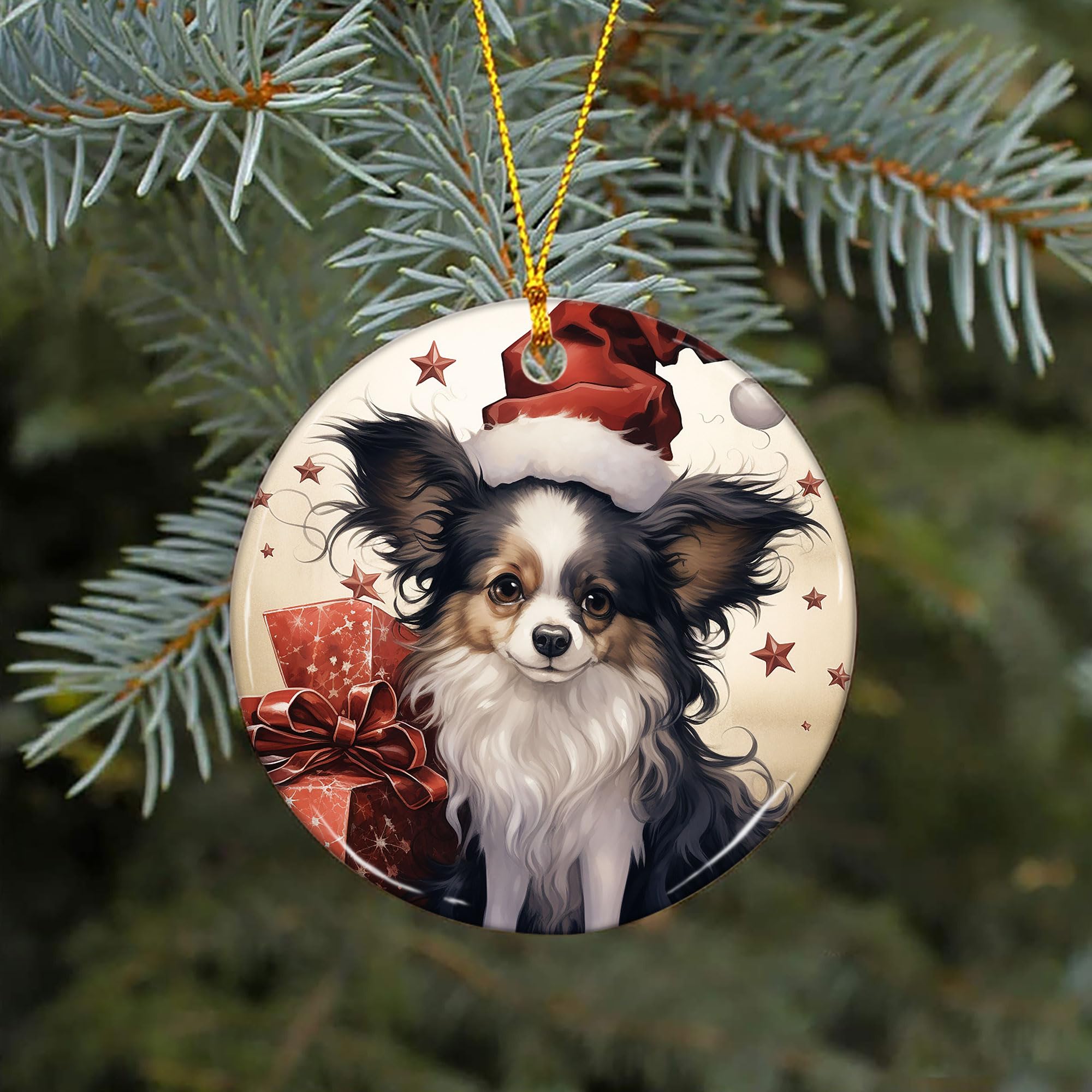 Papillon Christmas Ornaments Christmas Tree Decoration "Take Time To