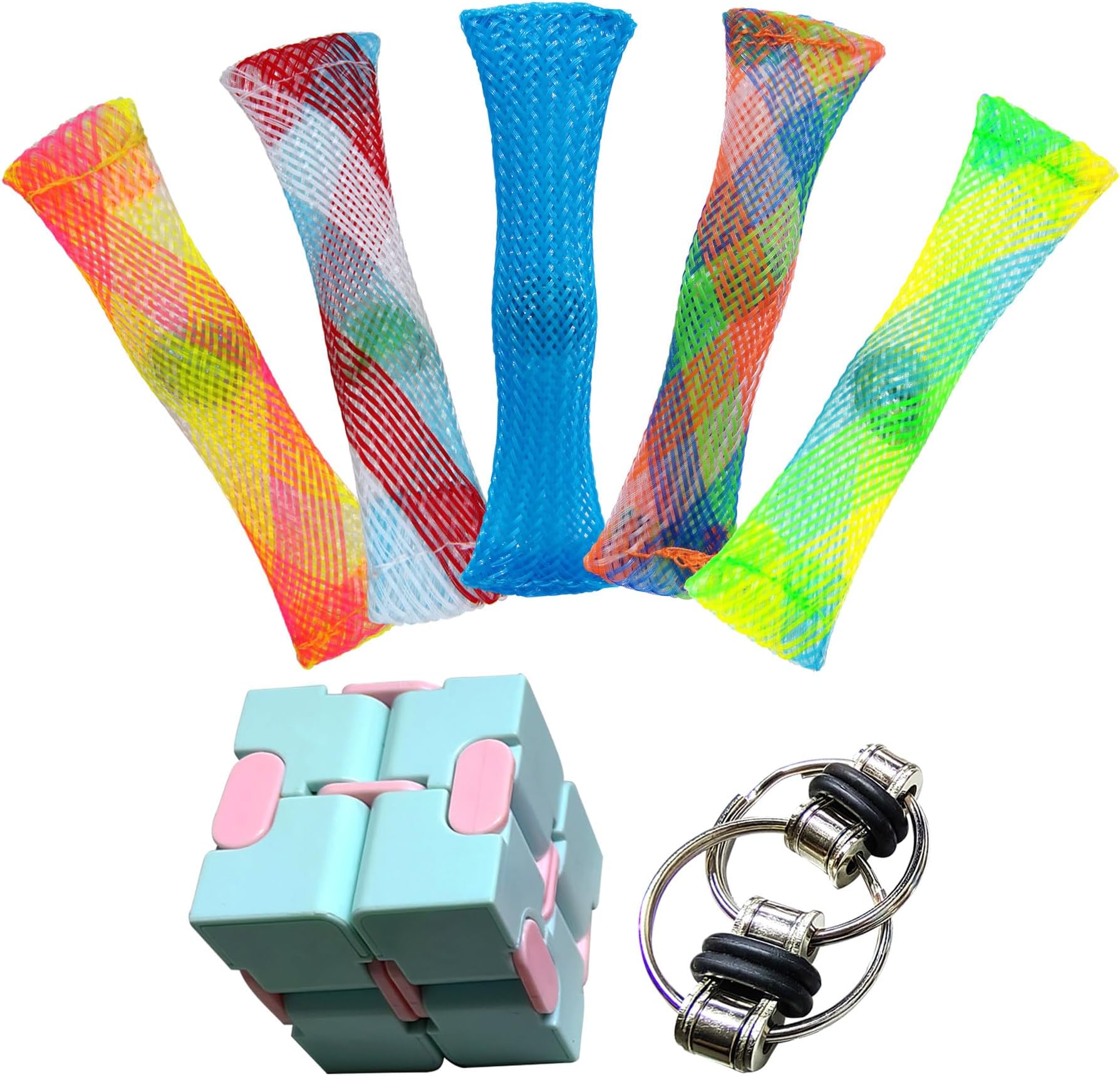 Amazon.com: Fidget Toy Flippy Chain - Stress Relief Perfect for ADHD ...