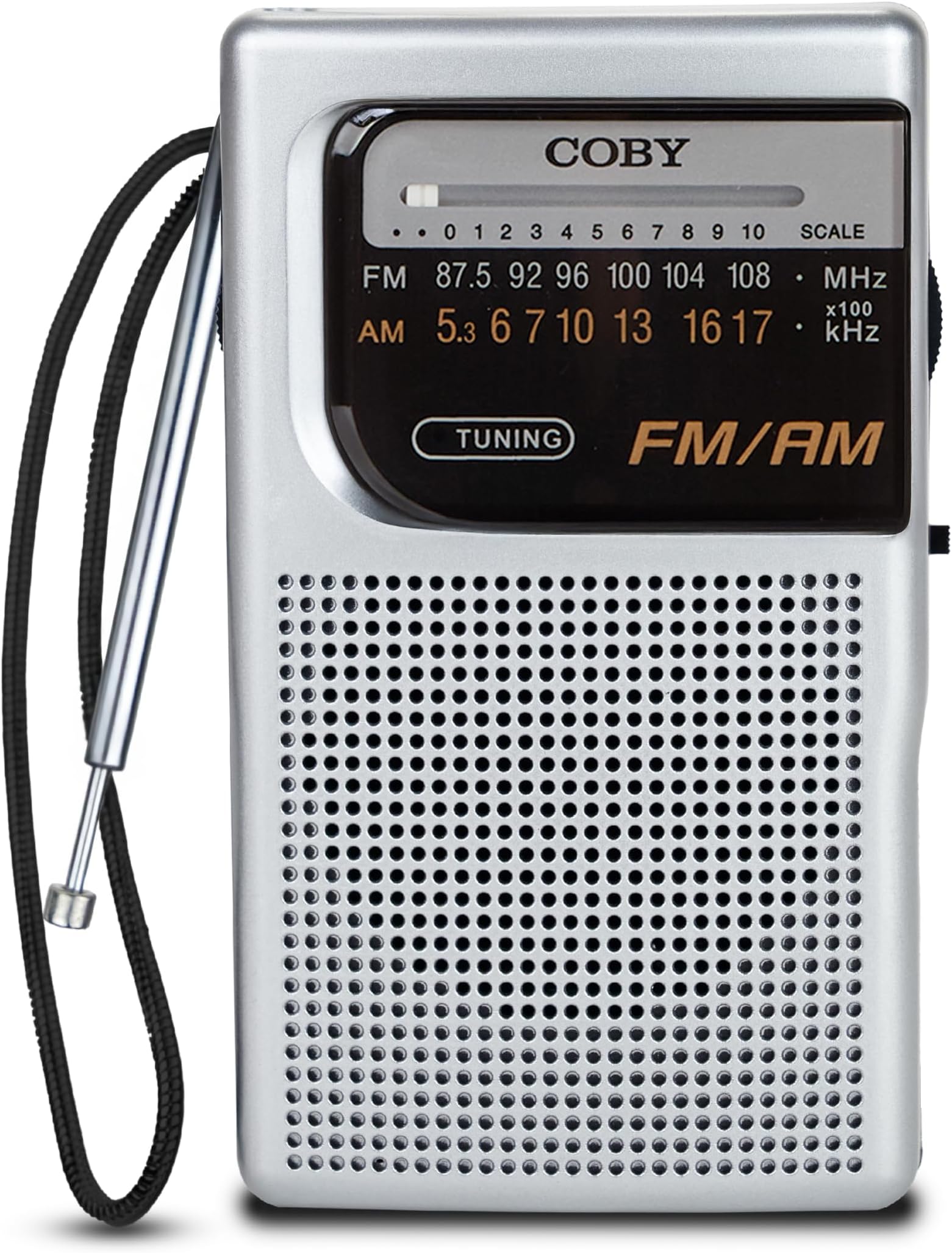 Amazon.com: PowerBear Portable Radio | AM/FM, 2AA Battery Operated with ...