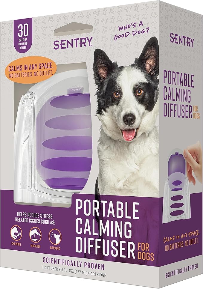Amazon.com : Sentry Behavior Portable Calming Diffuser for Dogs ...