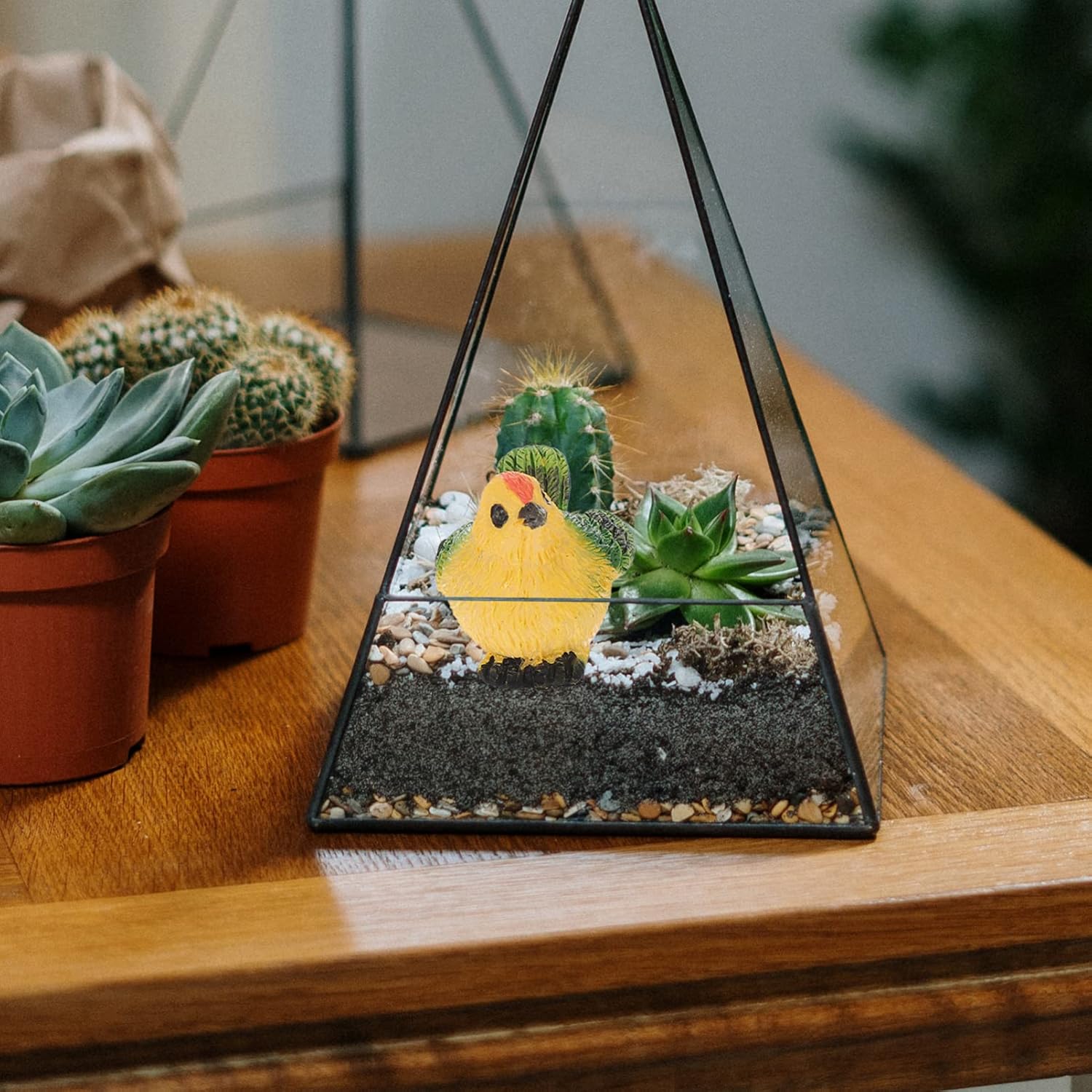 DECHOUS 36 Pcs Micro Landscape Bird Christmas Decorations Mini Bird Shaped Adornments Micro ...