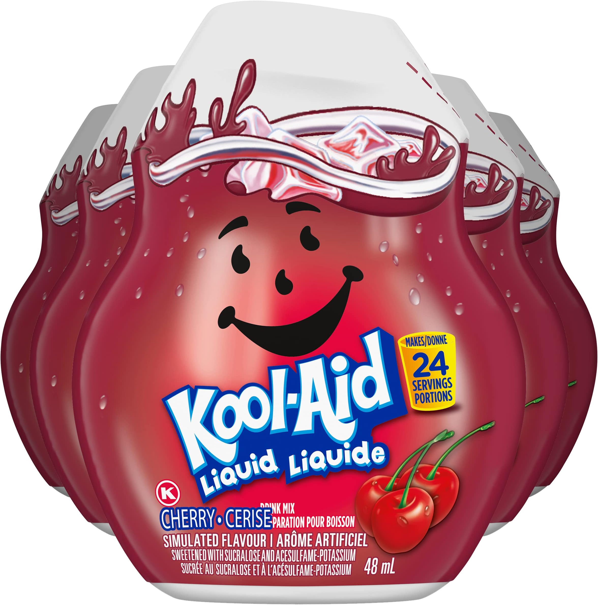 Kool-Aid Cherry Liquid Drink Mix, 48 mL Bottle : Amazon.ca: Grocery ...
