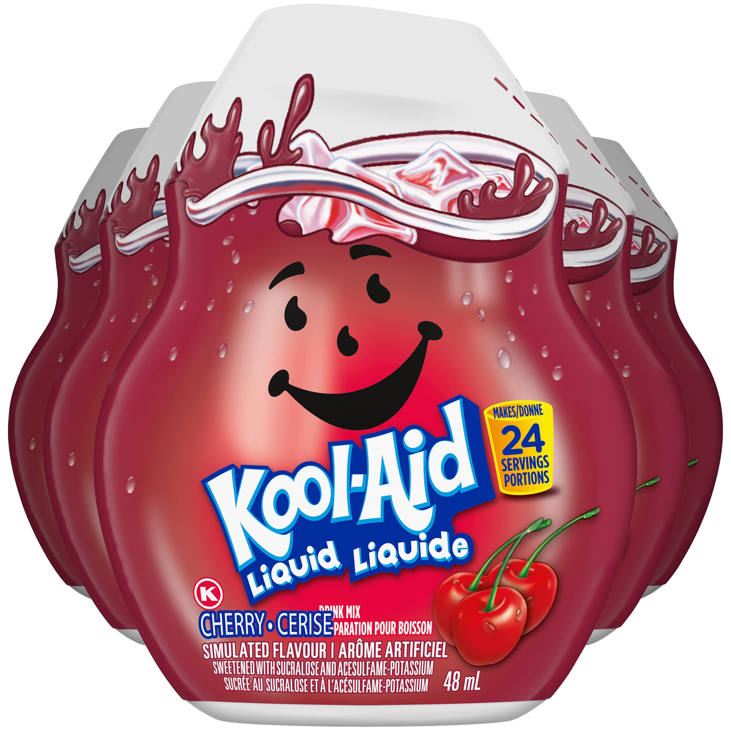 Kool-Aid Cherry Liquid Drink Mix, 12 ct Case : Amazon.ca: Grocery ...