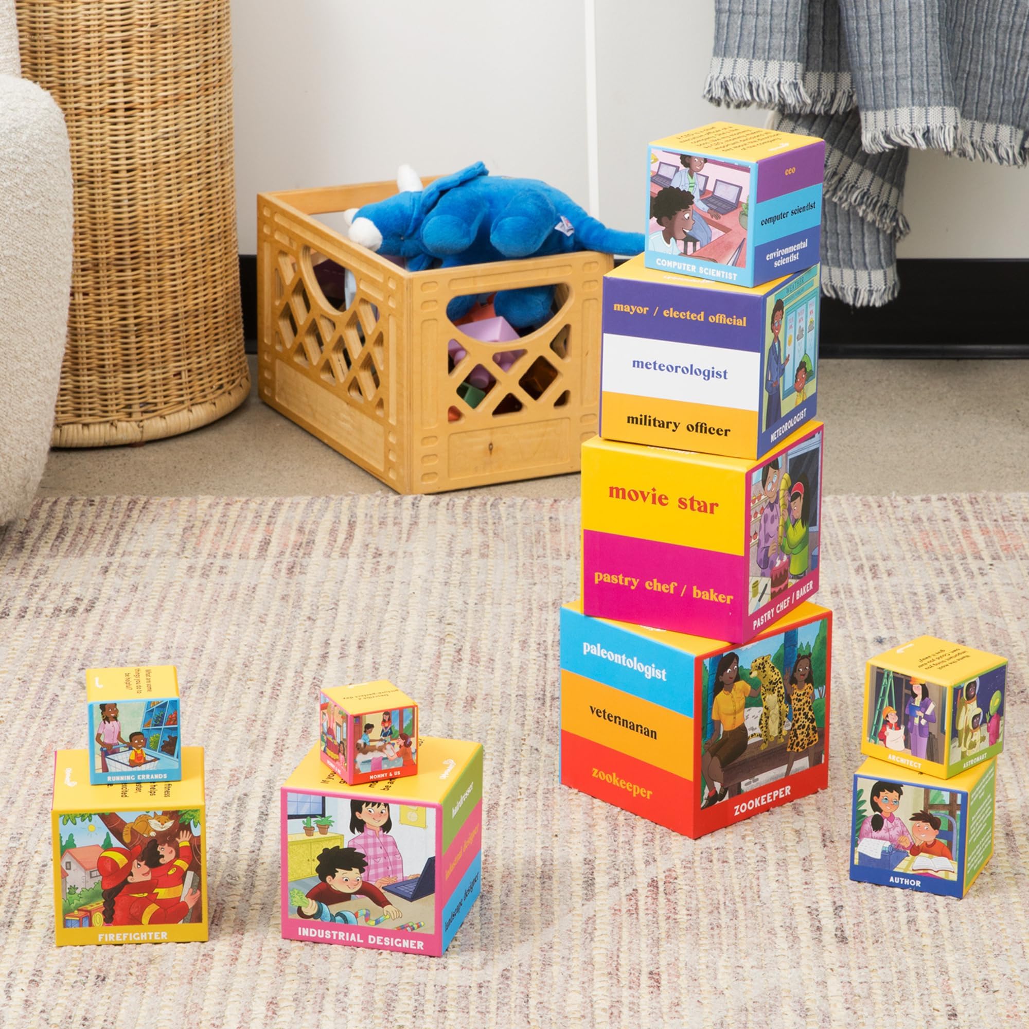 Snapklik.com : Upbounders Stacking & Nesting Blocks FSC-Certified ...