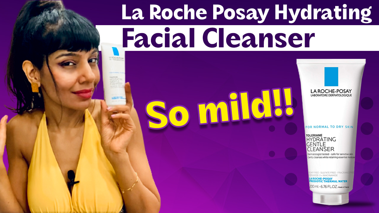 Watch La Roche posay Hydrating gentle cleanser - how to use on Amazon Live