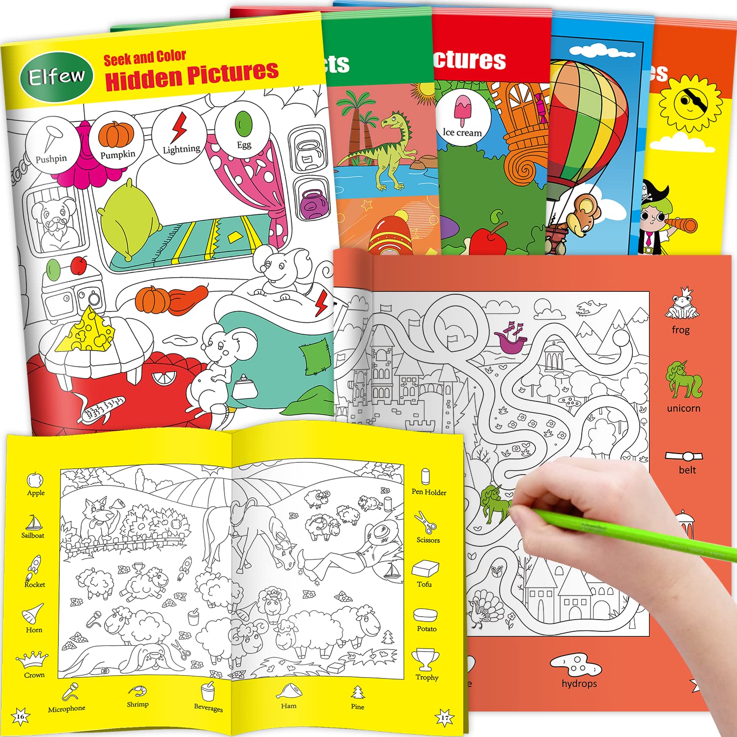 Object Search Coloring Pages And Find Objects