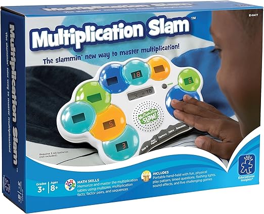 Amazon.com: Educational Insights Multiplication Slam : Toys & Games