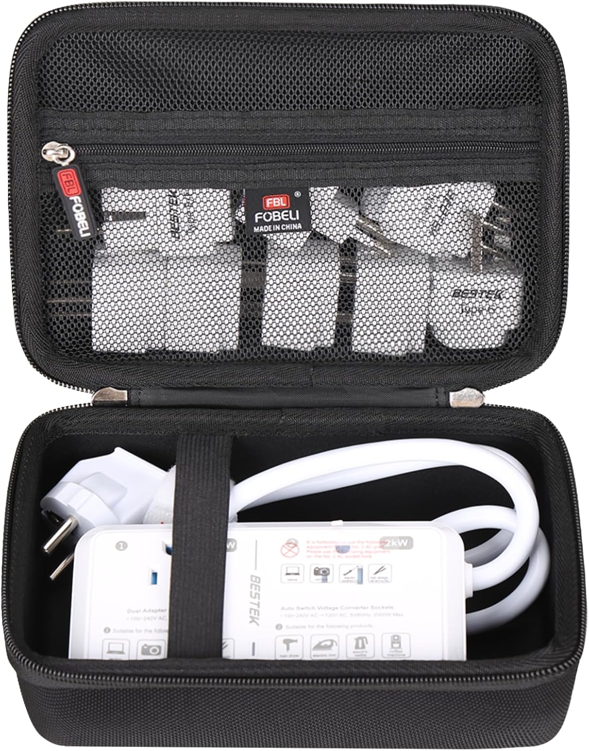 Amazon.com : FBLFOBELI Hard Carrying Case for BESTEK Universal Travel ...