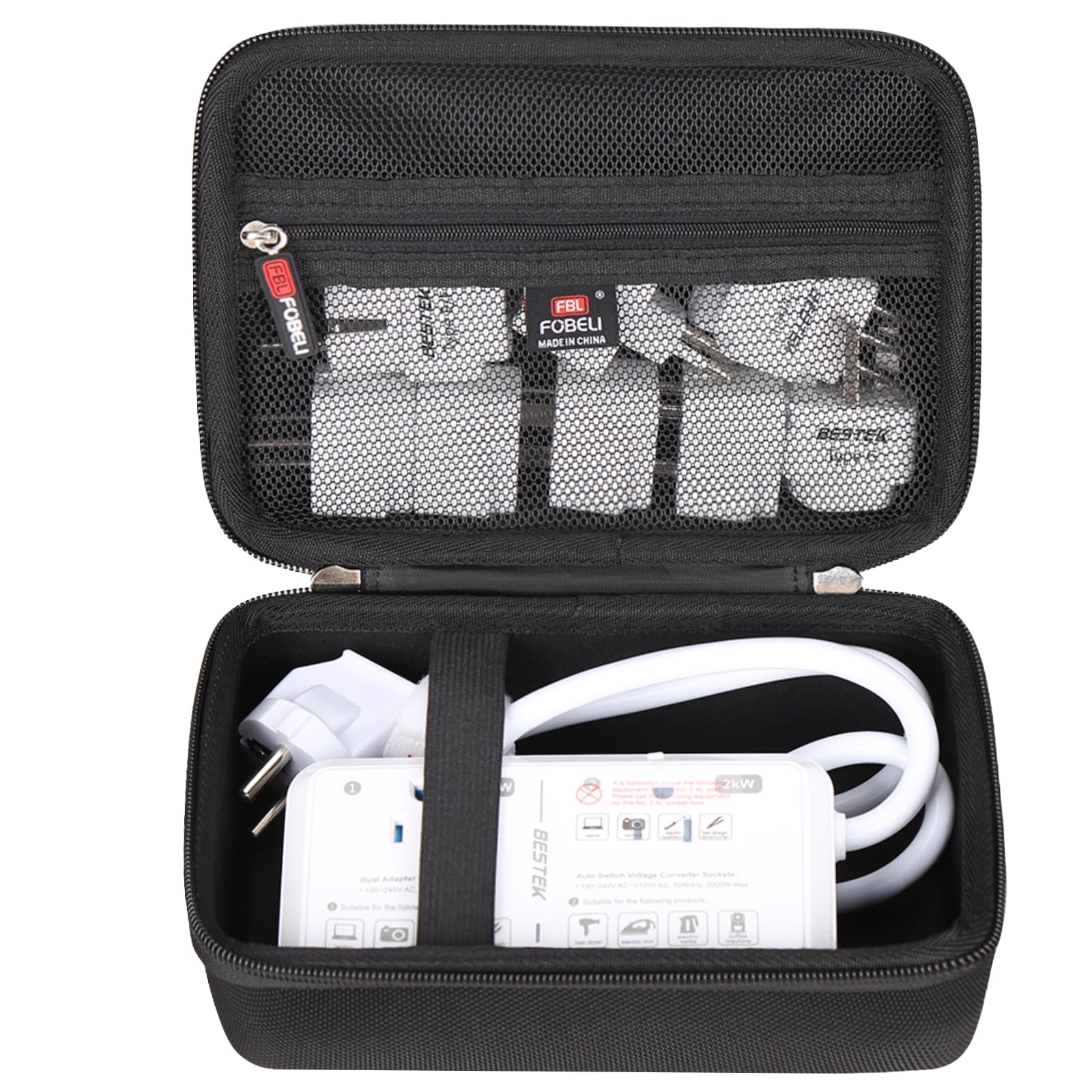 Amazon.com : FBLFOBELI Hard Carrying Case for BESTEK Universal Travel ...