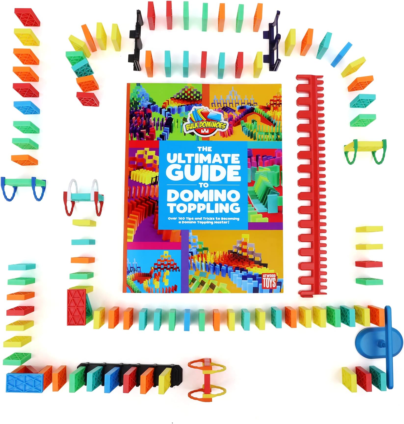 Bulk Dominoes Kinetic Domino Kit | Dominoes Set, STEM STEAM Small Toys ...