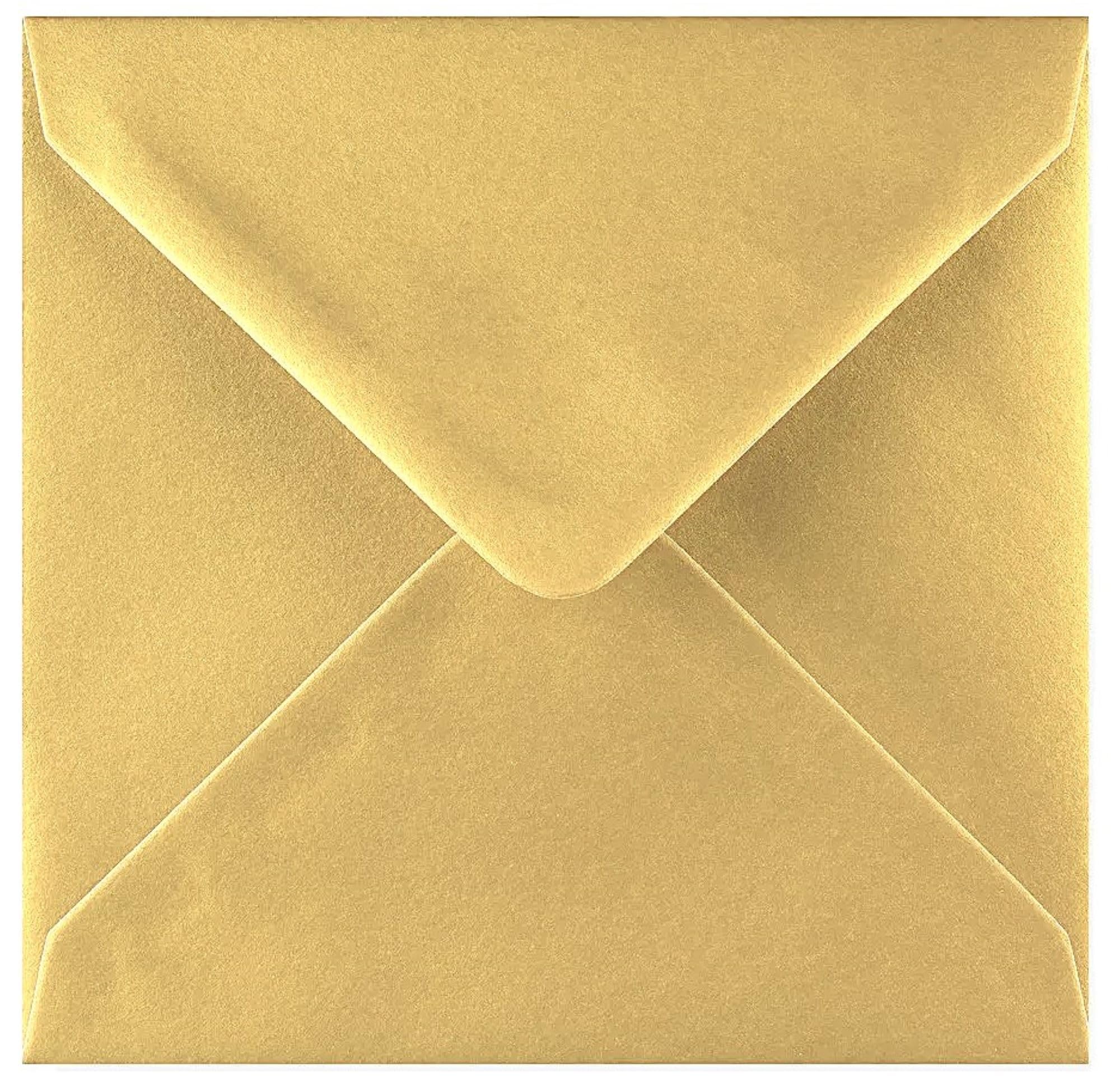 Square Metallic Envelopes
