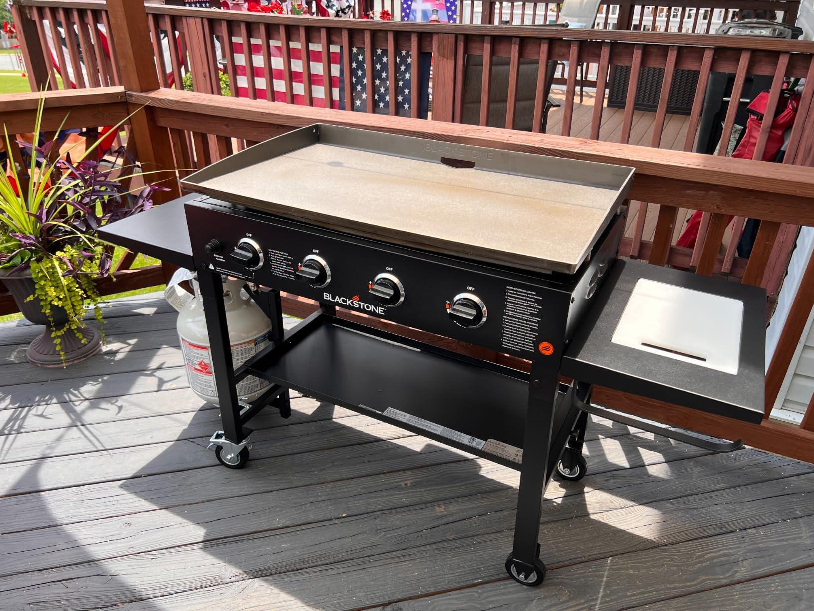 $24/mo - Finance Blackstone 36" Cooking Station 4 Burner Propane ...