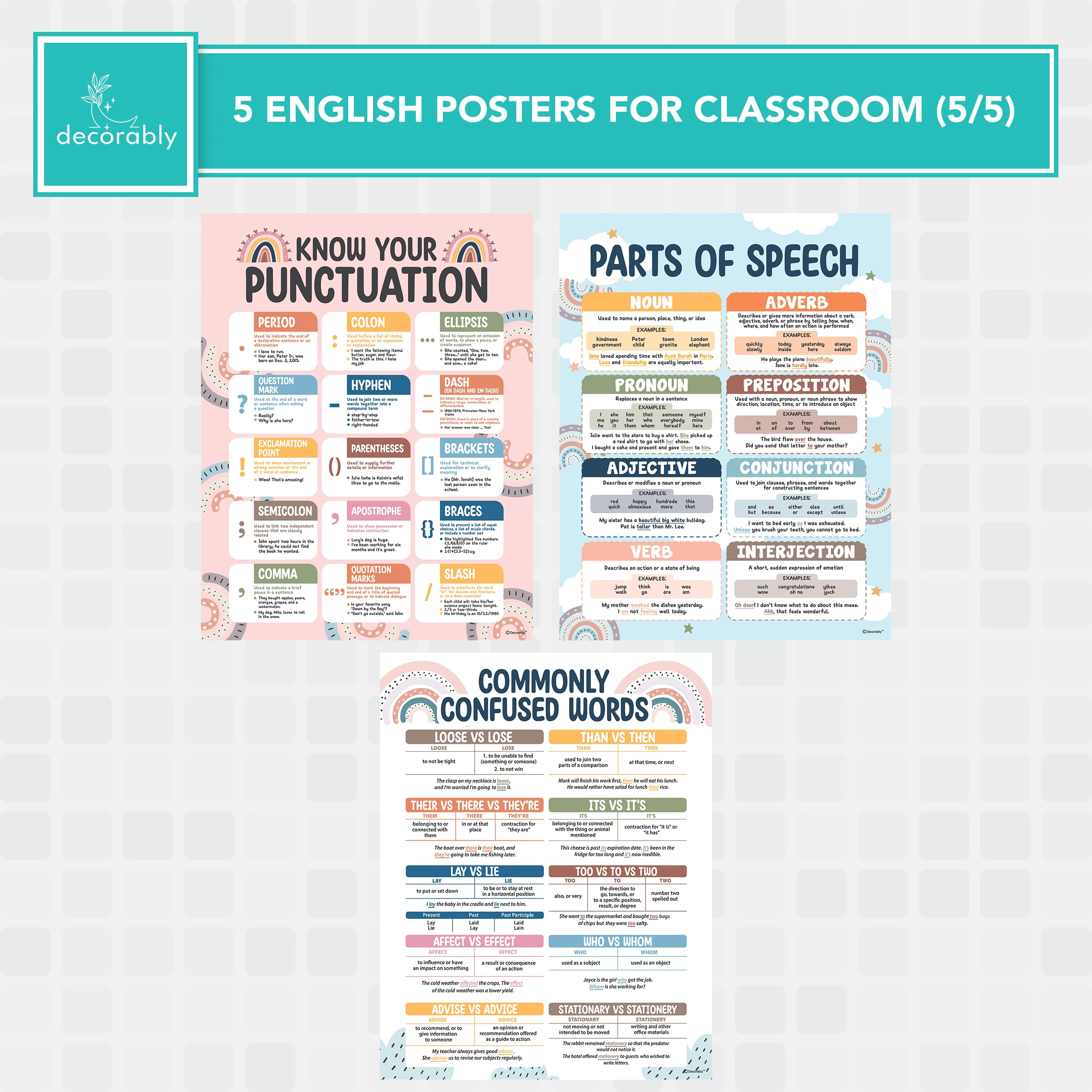 High School English Classroom Posters Ms Chie's English Classes Home