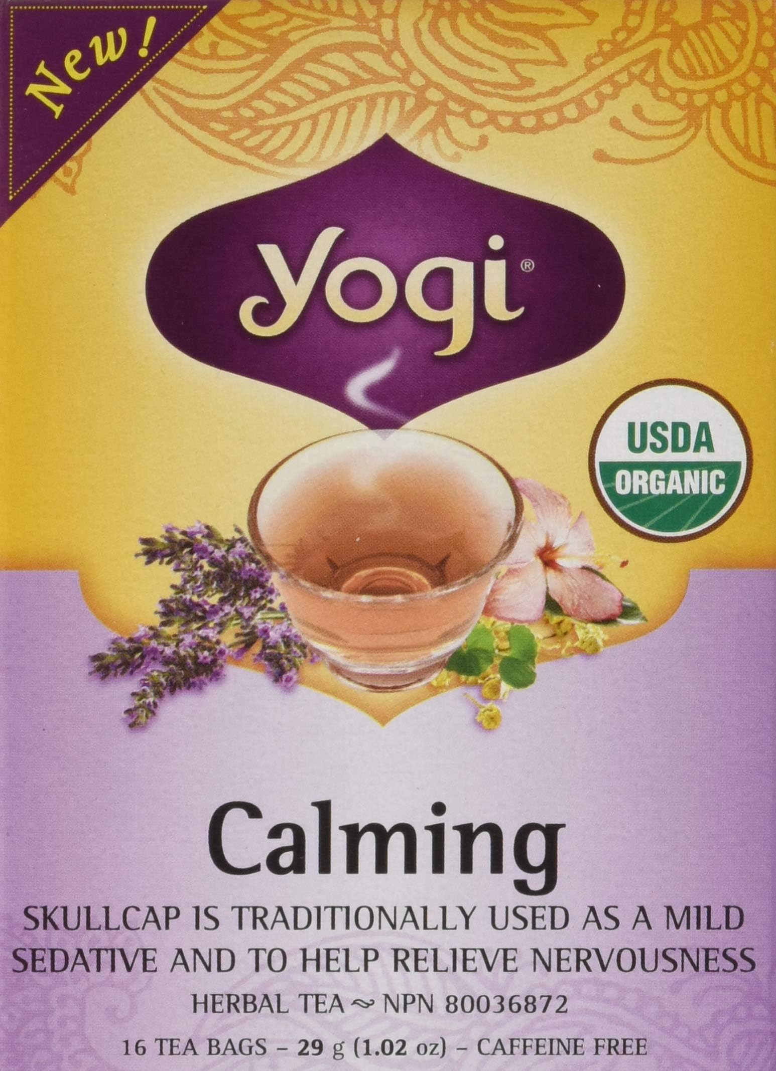Amazon.com: YOGI TEA Herbal Tea Calming, 16 CT