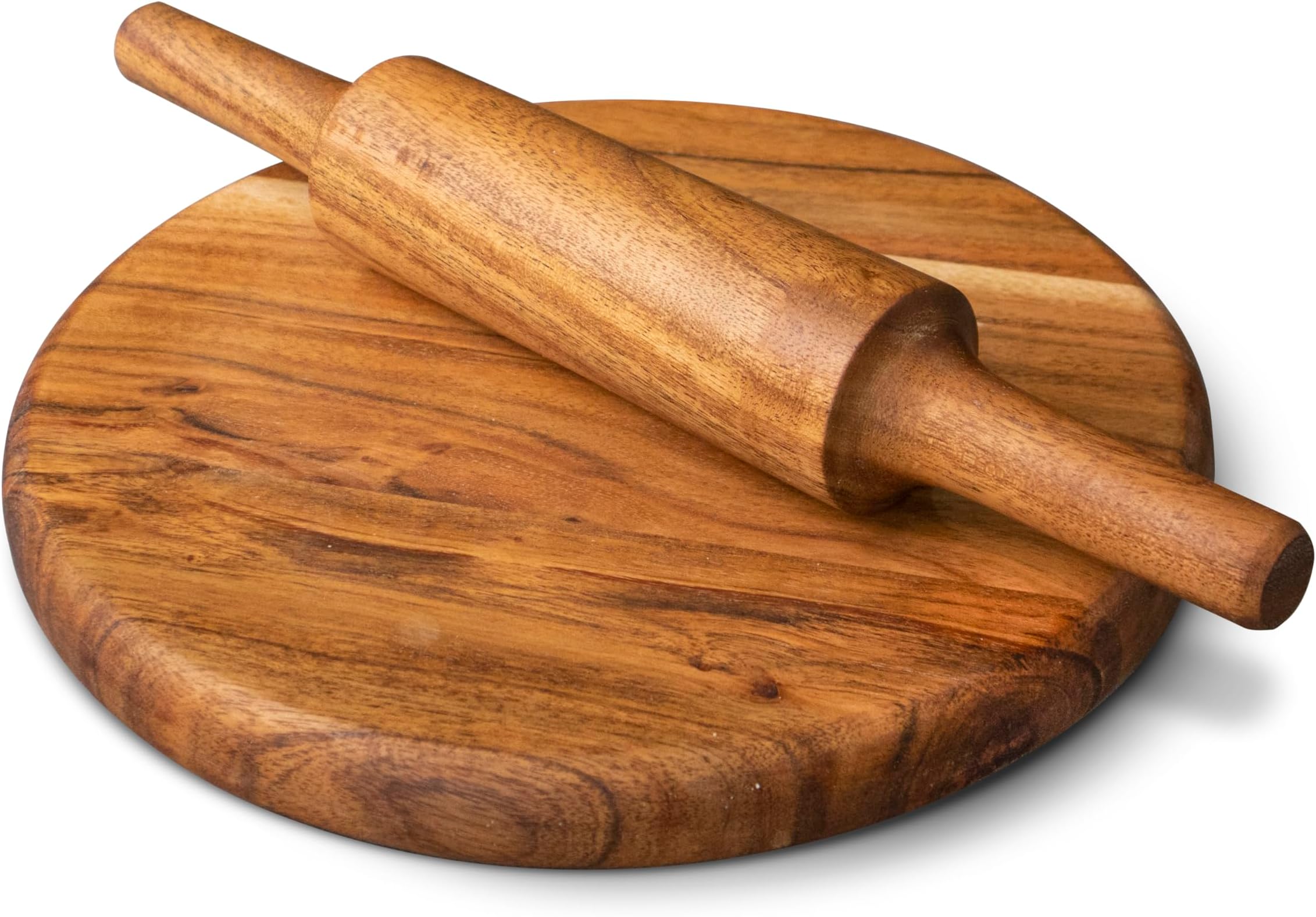 Buy Vesta Homes Wooden Chakla Belan Set for Kitchen | Premium Solid ...