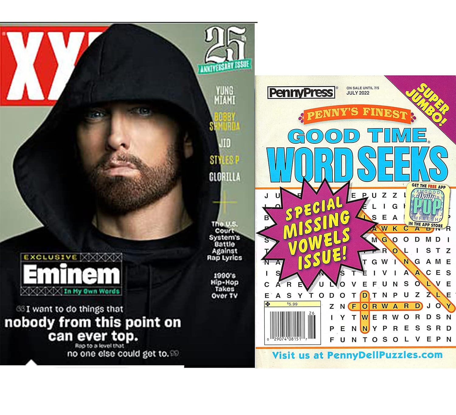 EMINEM XXL magazine 2022 Inmate Bundle: Amazon.co.uk: inmate magazine ...