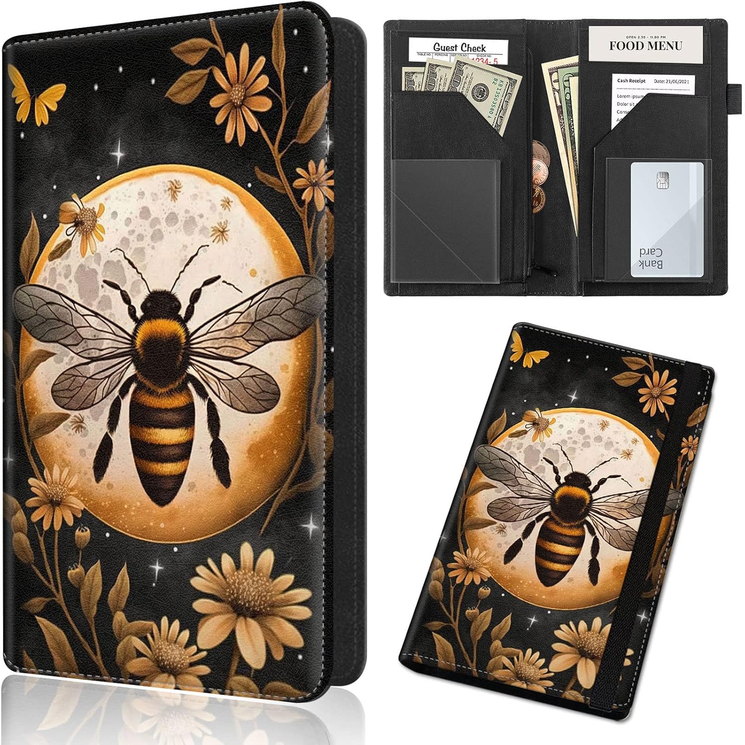 Amazon.com: Server Book,Waitress Book,5x9 Inch Server Books for ...