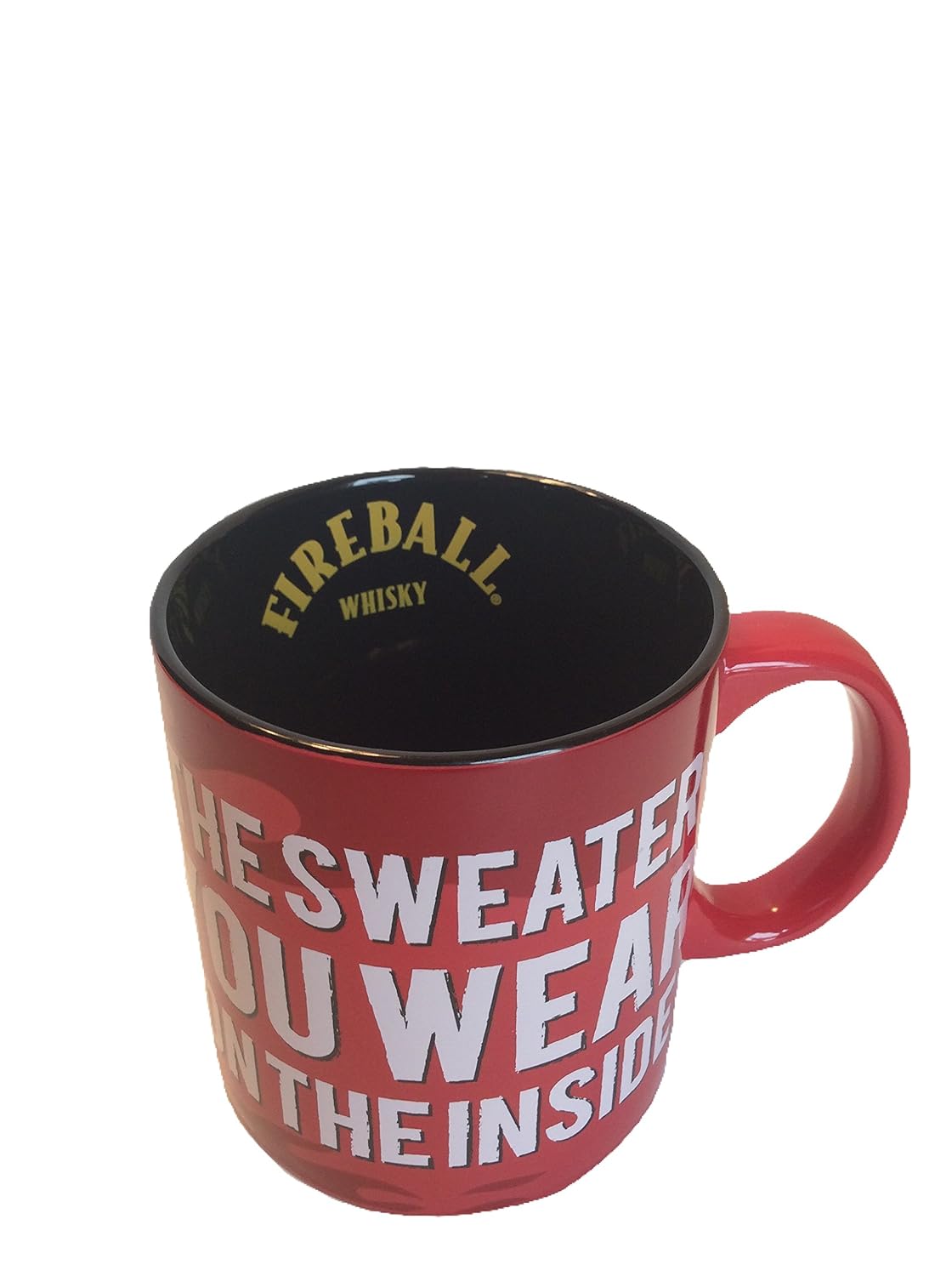 Buy FIREBALL WHISKEY, The Sweater You Wear on the Inside, 20 oz Mug ...
