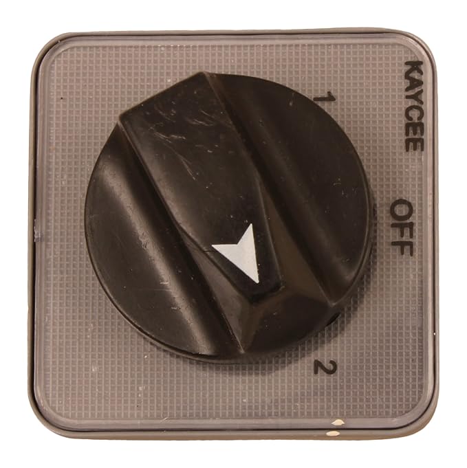 Kaycee 2S26BO Auto Manual Switch (Black) : Amazon.in: Home Improvement