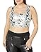 Commando Faux Leather Animal Square Neck Crop Top FLT101 | 6pm