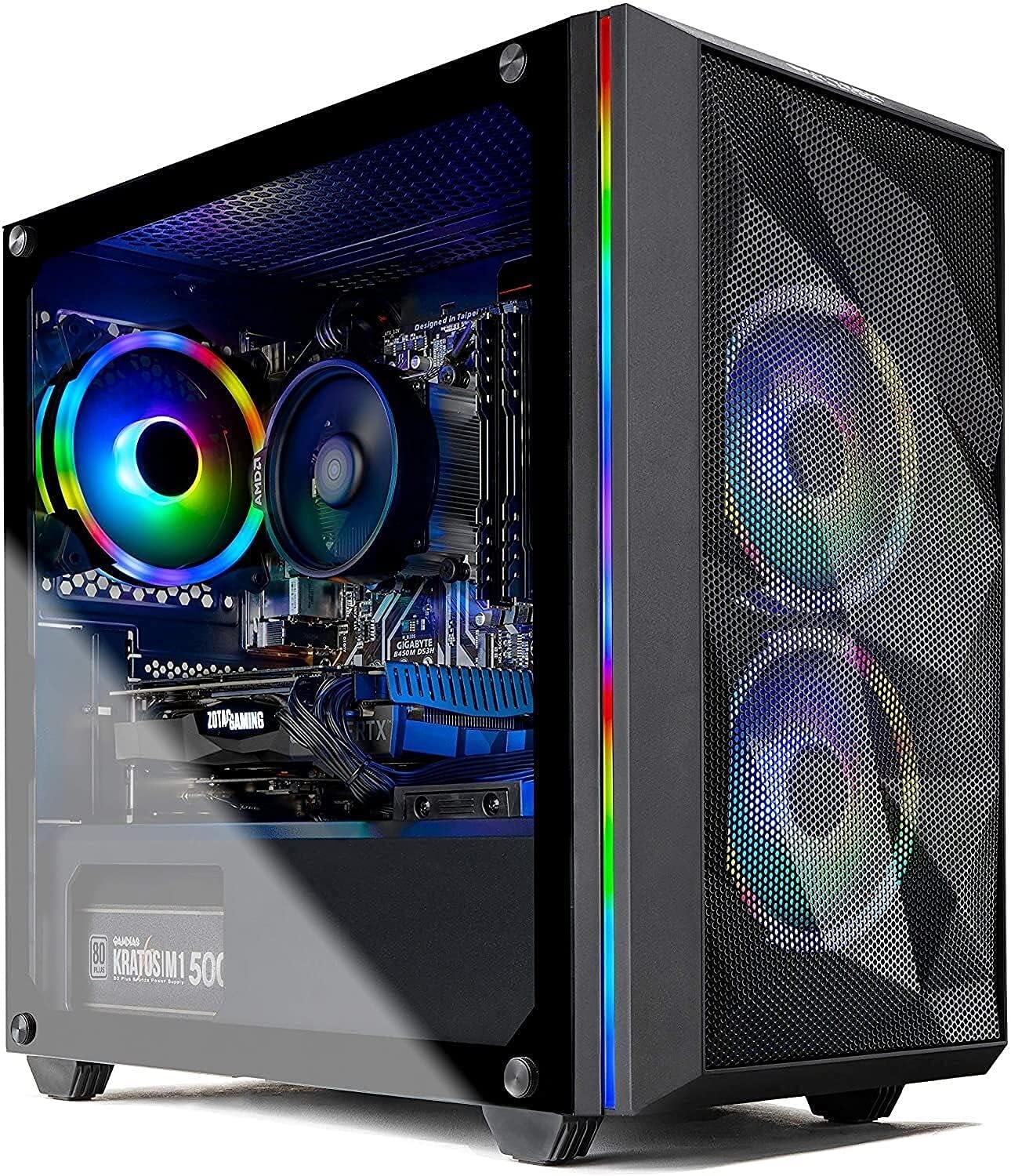 Amazon.com: SkyTech Shadow Gaming Computer PC Desktop – Intel Core i5 ...