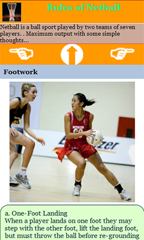 Rules of Netball - Application sur Amazon Appstore
