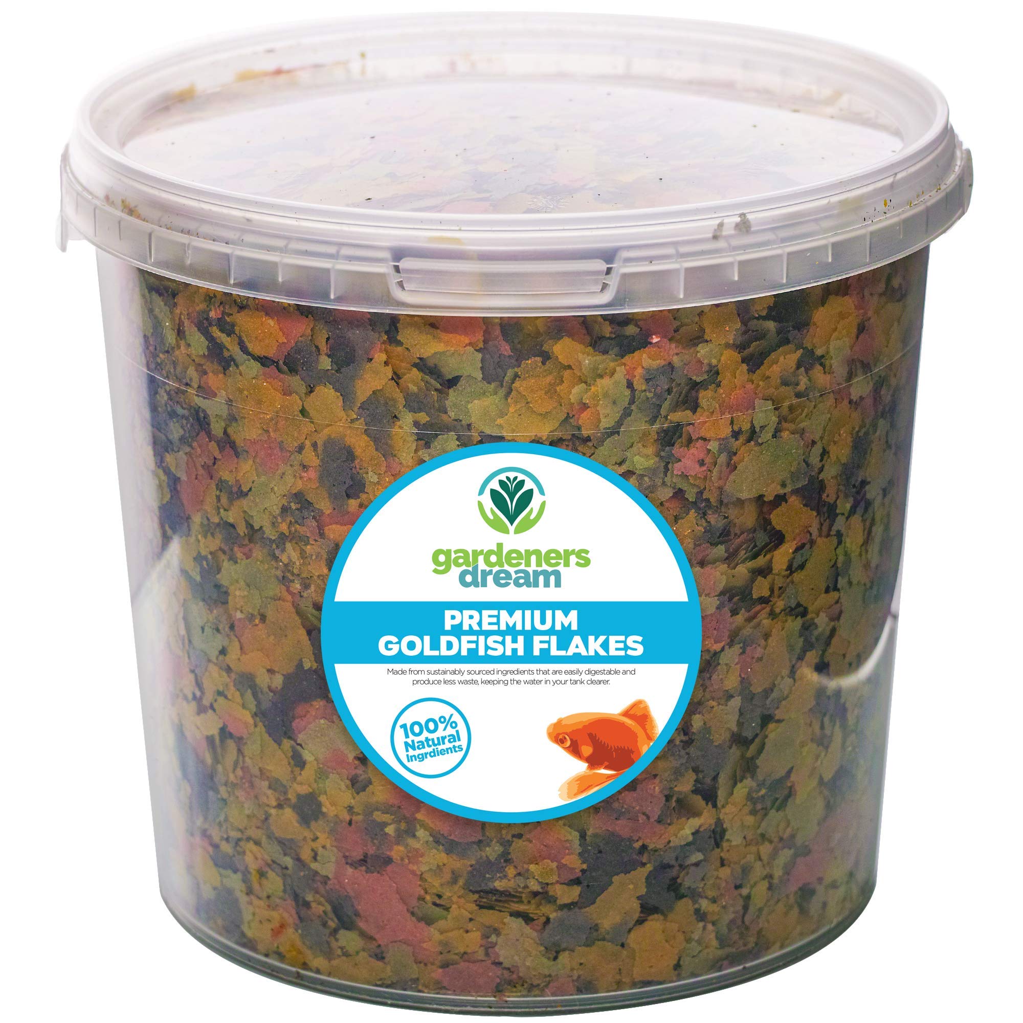 GardenersDream Goldfish Flakes | Premium Grade Aquatic Fish Food Mix ...