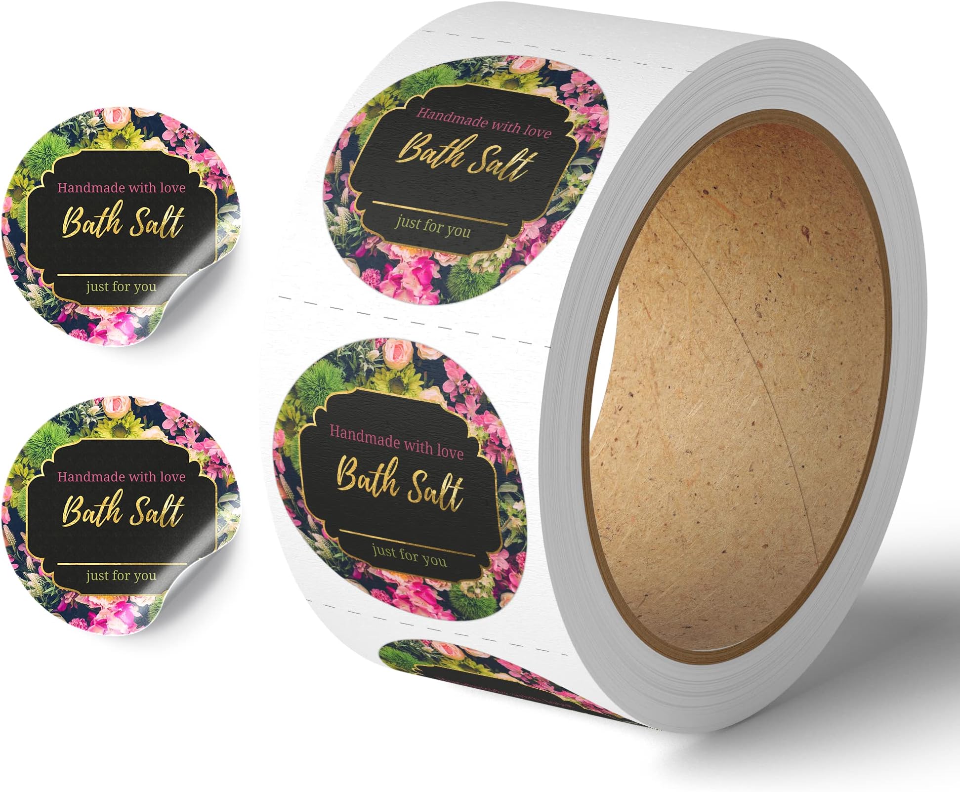 Amazon.com: Mobiusea Creation Body Scrub Containers Labels Roll | 2 ...