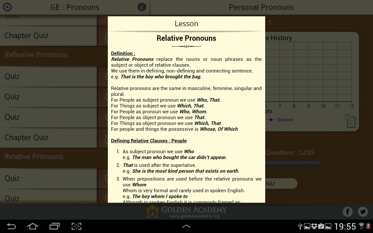 Grammar Expert : Pronouns [Complete Guide] - App on Amazon Appstore