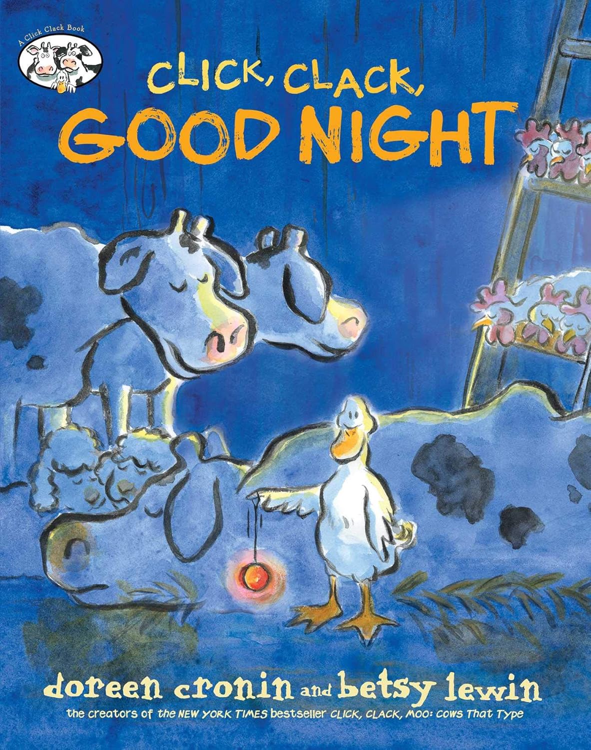 Click, Clack, Good Night: Cronin, Doreen, Lewin, Betsy: 9781534451087 ...
