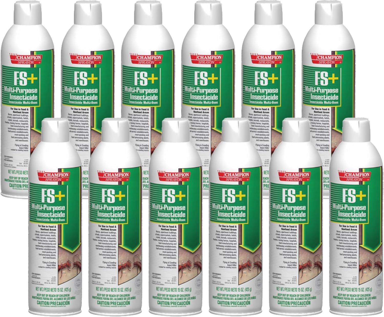 Amazon.com: Champion Sprayon FS+ Multi-Purpose Insecticide net 15 oz ...