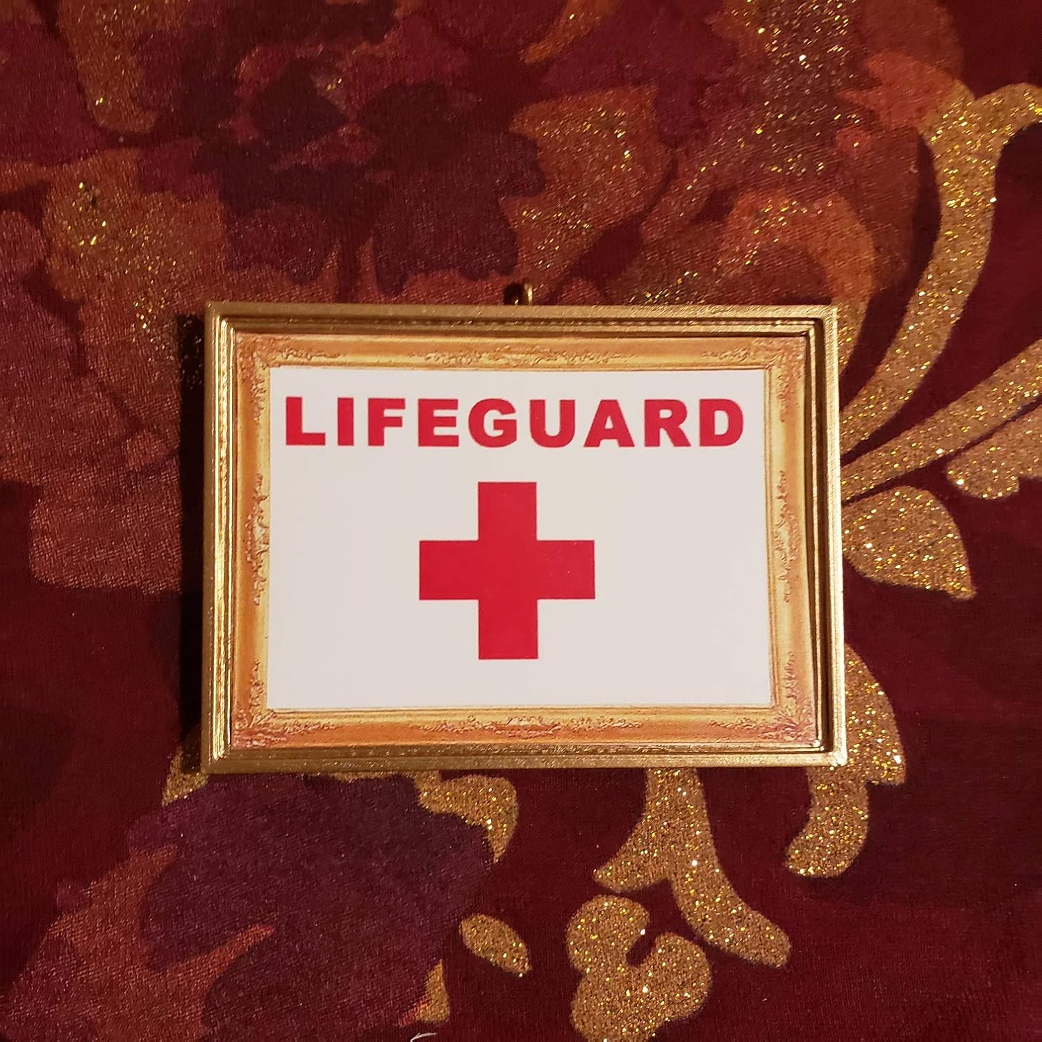 Amazon.com: Lifeguard Christmas Tree Ornament : Home & Kitchen