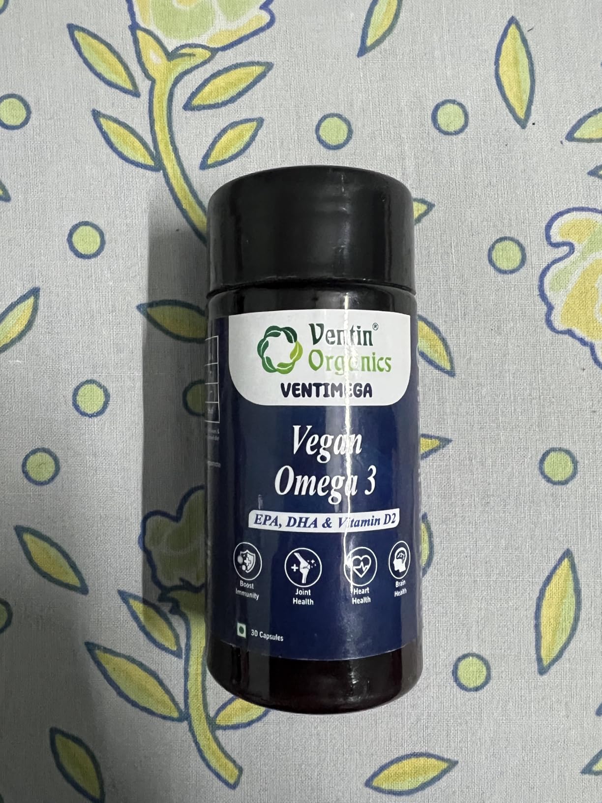 Ventin Organics Ventimega Vegan Omega 3 | 30N | Marine Algae Extract ...