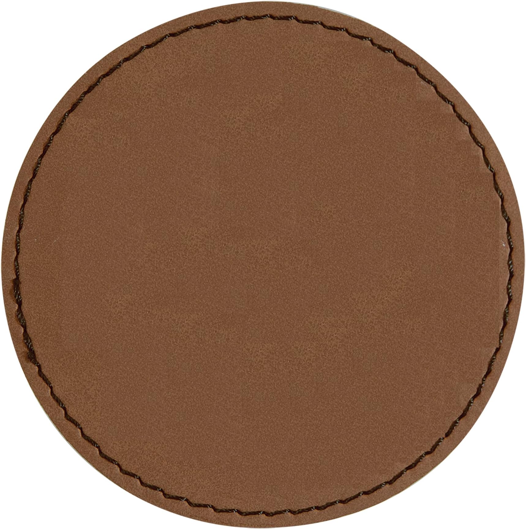Amazon.com: Dunzy 30 Pcs Blank Leather Hat Patches with Adhesive Round ...