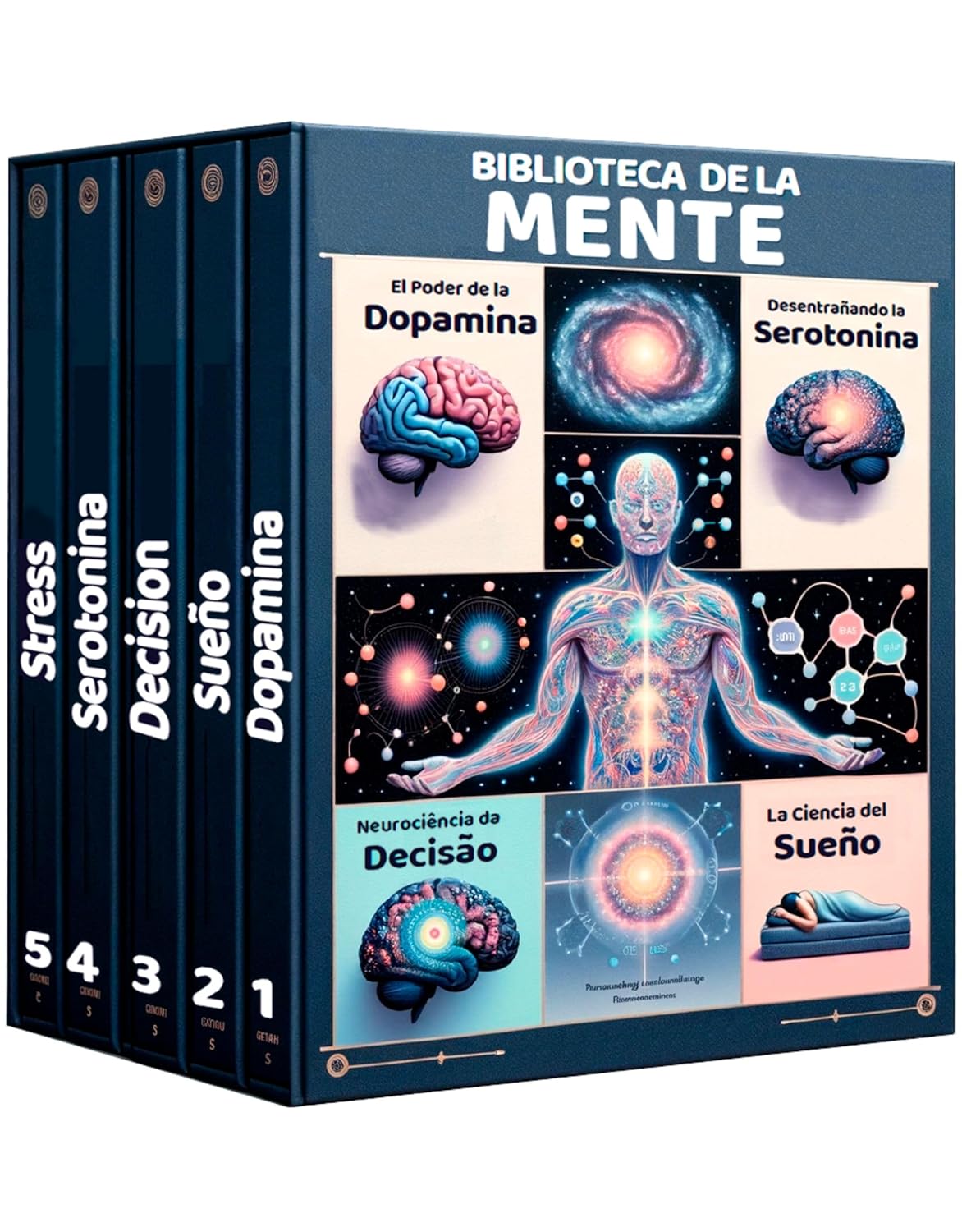 Amazon.com.br eBooks Kindle: Biblioteca de la Mente: 5 LIBROS: Explorando Neurotransmisores ...