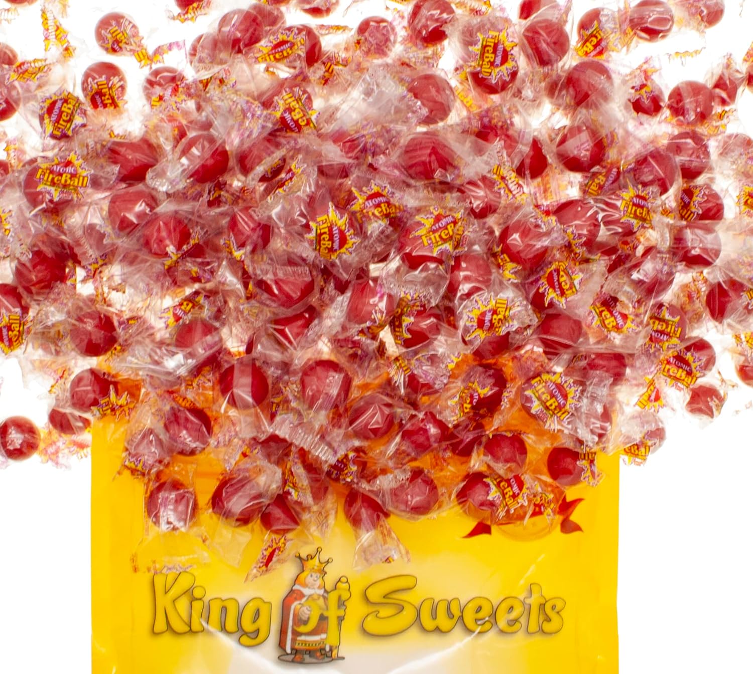 Amazon.com : Atomic Fireballs - Ferrara Candy Co. | Cinnamon Fire Balls ...