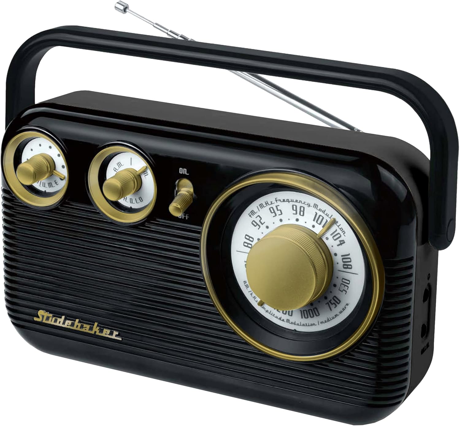 Studebaker SB2003 Retro Portable AM/FM Radio - Rose Nepal | Ubuy
