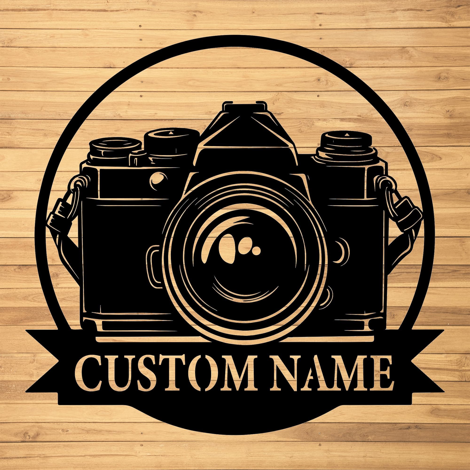 Amazon.com : Custom Photography Metal Wall Sign - Photography Metal ...