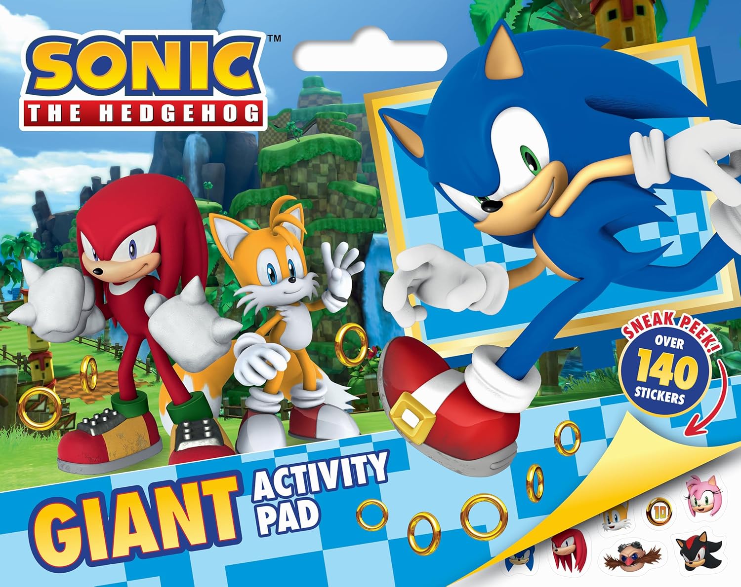 Sonic the Hedgehog: Giant Activity Pad (Sega) : Amazon.com.au: Books