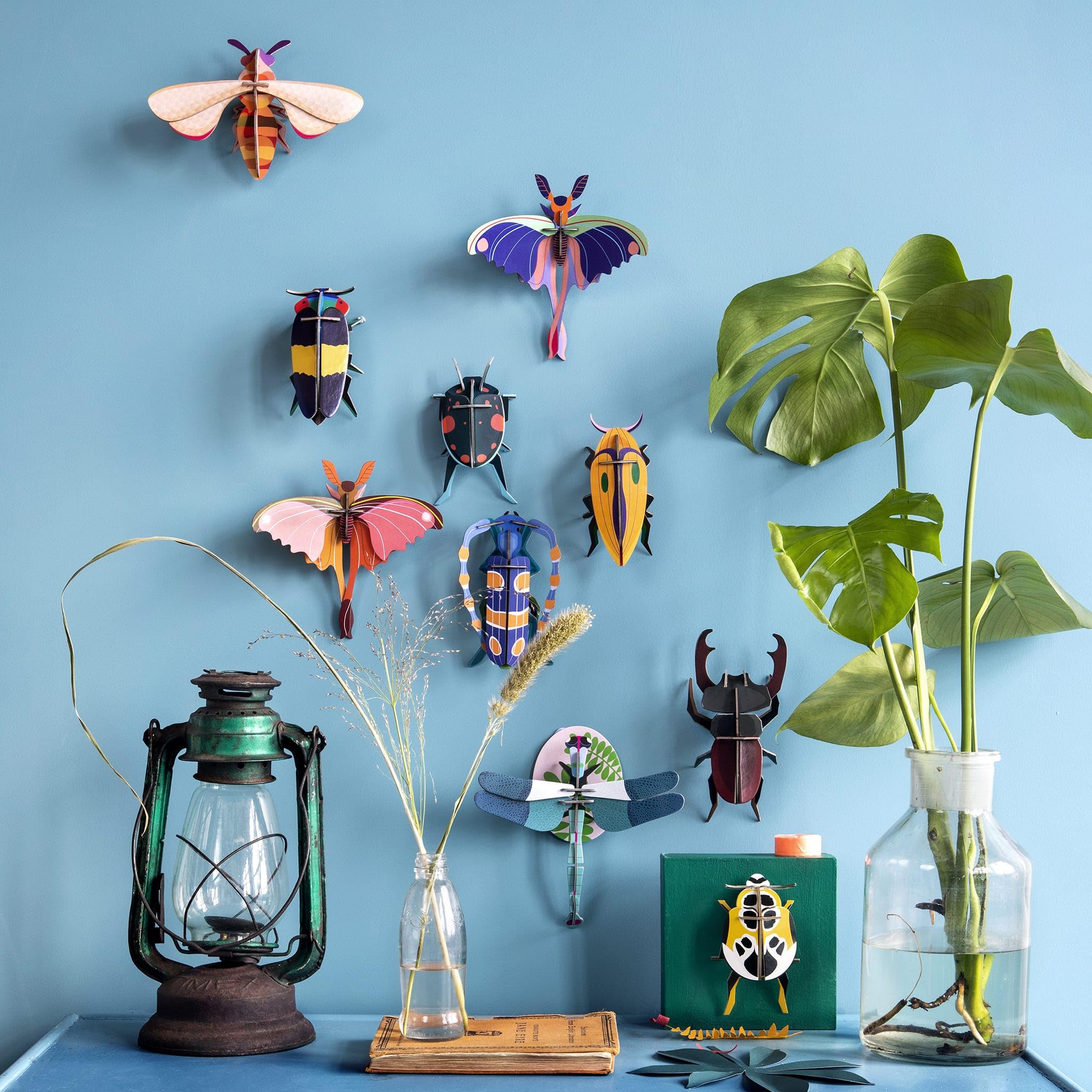 Papel Pintado Interior Con Forma De Insecto Escarabajo Mural Pared