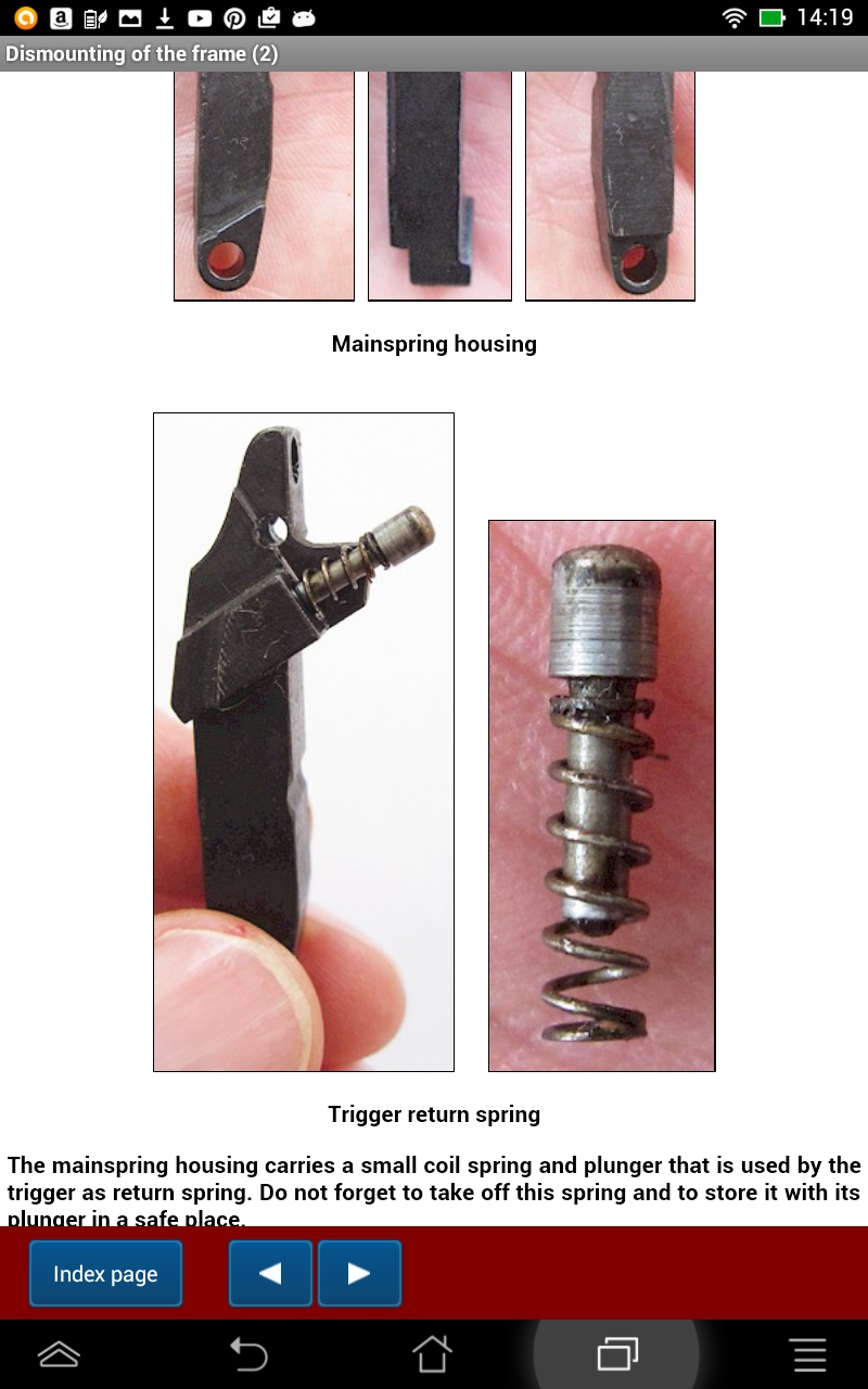 Femaru M37 pistol explained - App on Amazon Appstore