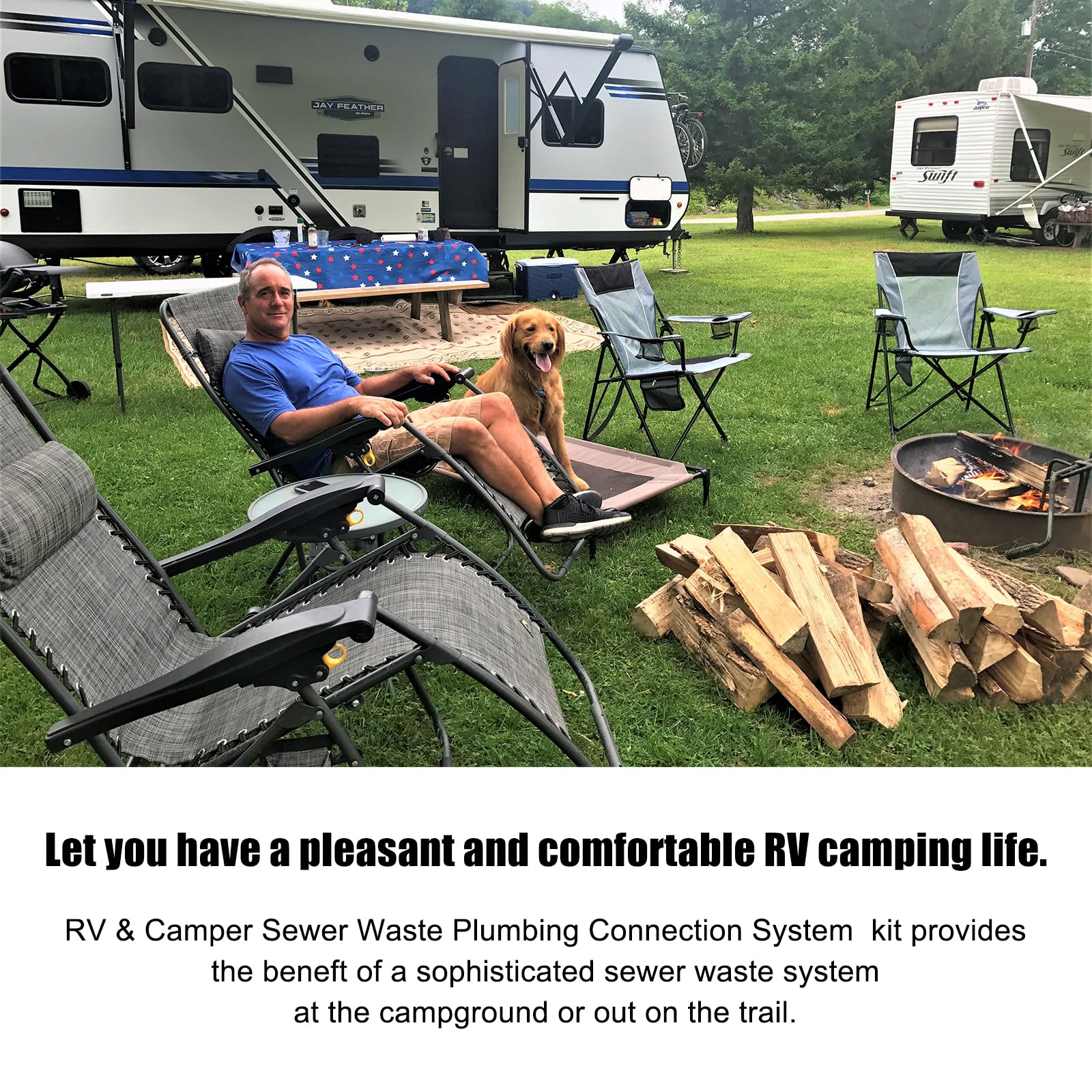 Snapklik.com : Sporacingrts RV And Camper Sewer Waste Plumbing ...