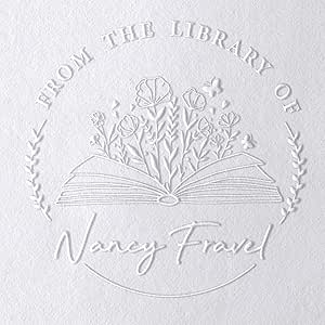 Amazon.com : from The Library of Book Embosser Personalized from The ...