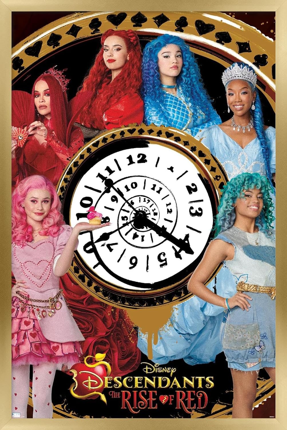 Amazon.com: Trends International Disney Descendants: The Rise of Red ...