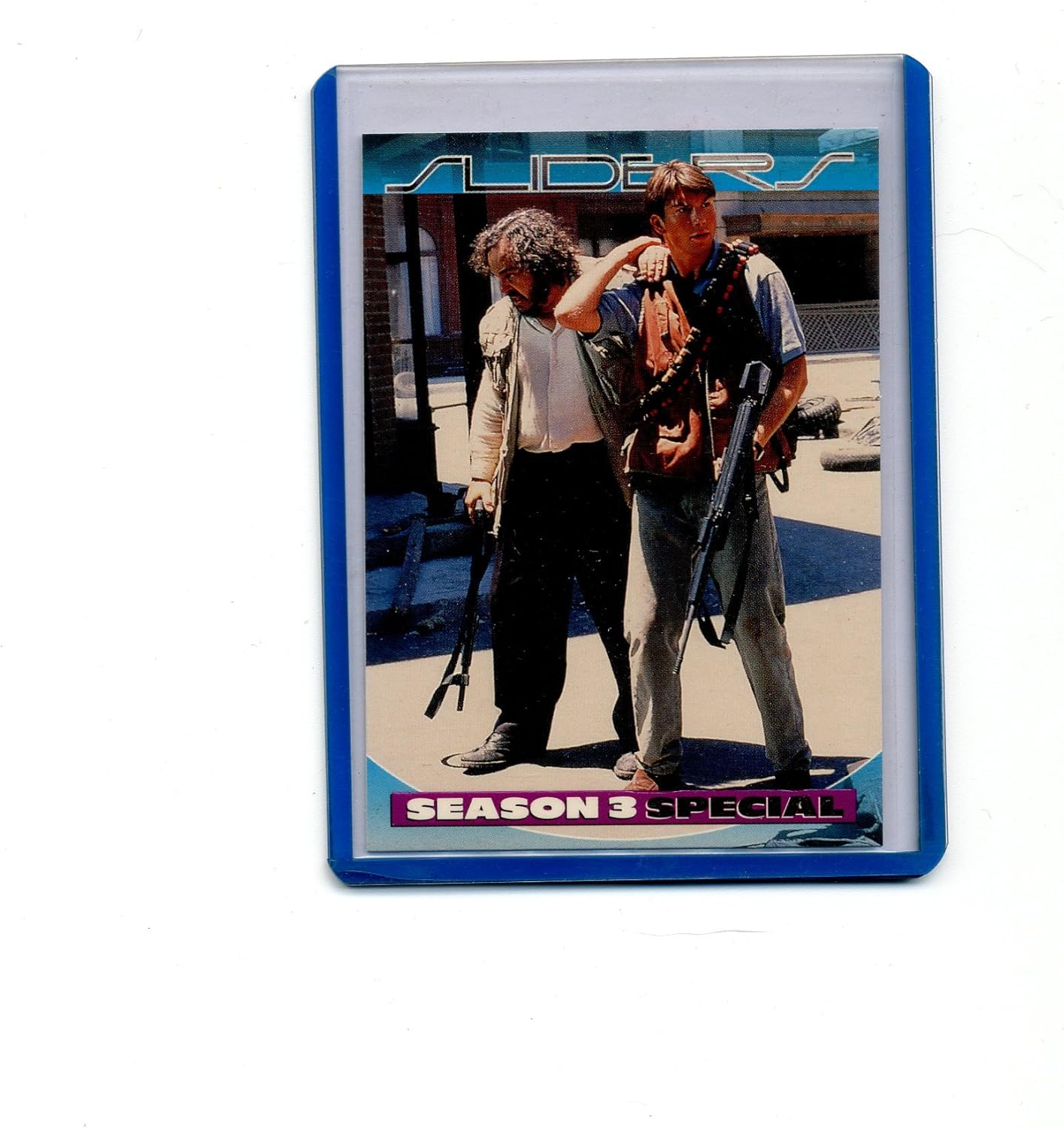 Amazon.com: Inkworks Sliders Trading Cards Embossed Season 3 Special ...