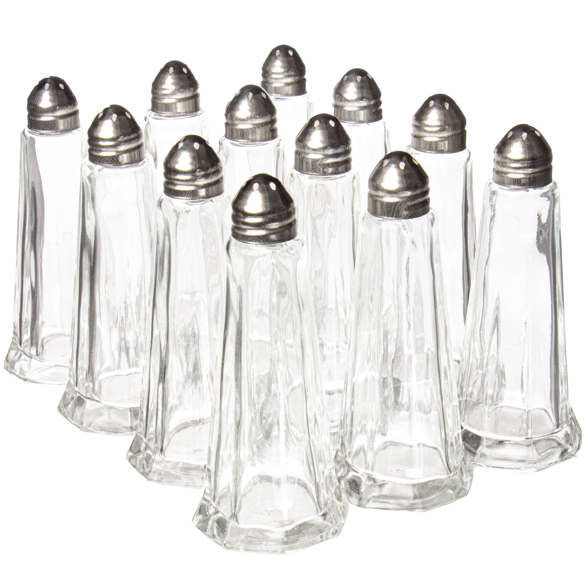 Amazon.com: 12 Pack of Tower Spice Shakers - 1 Oz Refillable Glass ...