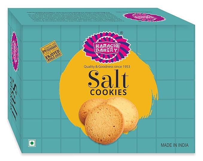 Karachi Bakery Salt Cookies, 400g : Amazon.in: Grocery & Gourmet Foods