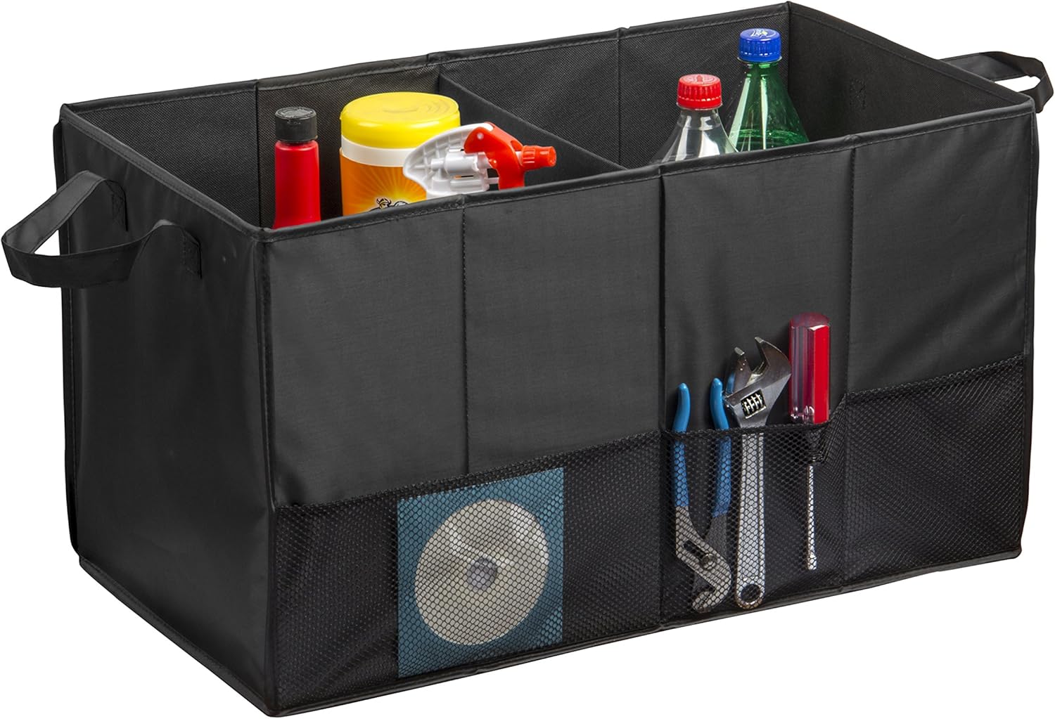 Amazon.com: Lebogner Auto Trunk Organizer, Black, Collapsible ...