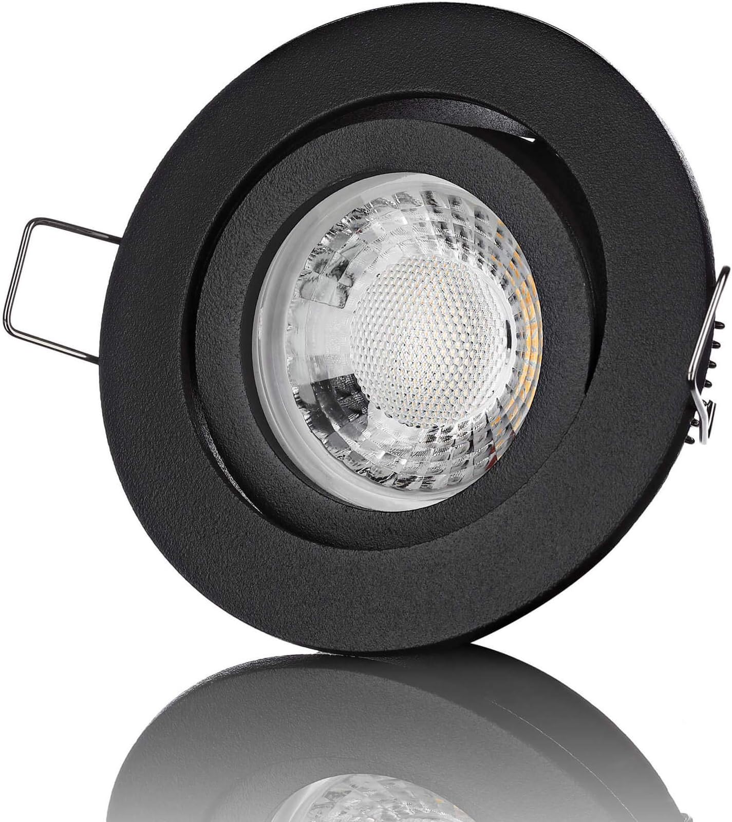 lambado® Premium LED Spot Dimmbar Schwarz - Hell & Sparsam inkl. 230V ...