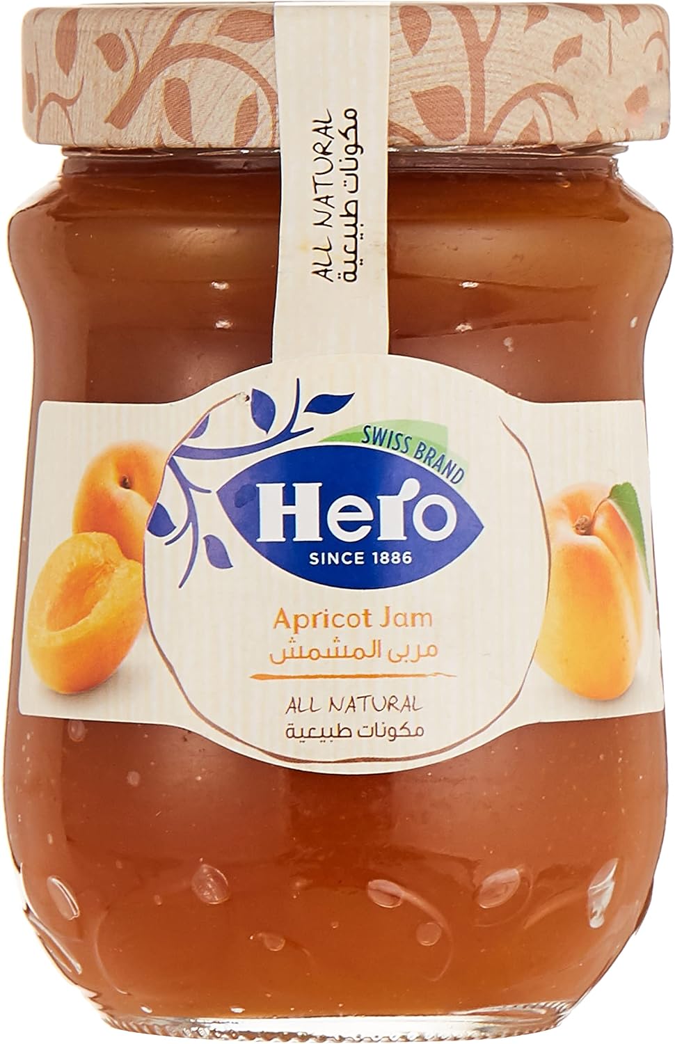 Hero Apricot Jam, 340g - Pack of 1 : Buy Online at Best Price in KSA ...
